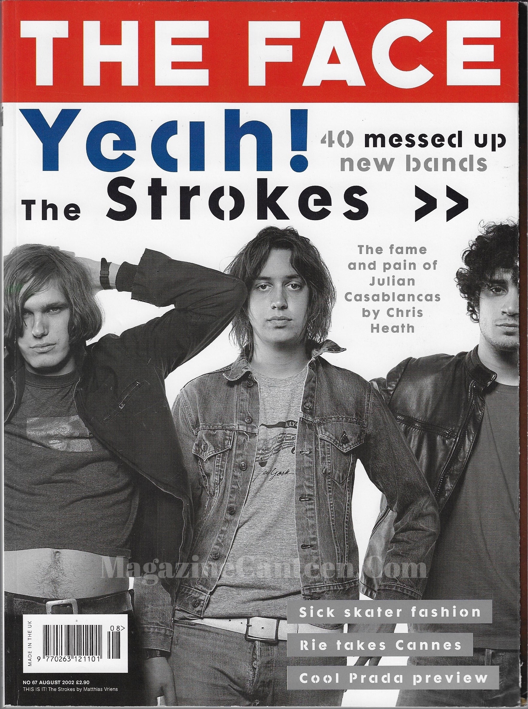 The Face Magazine 2002 - The Strokes – magazine canteen