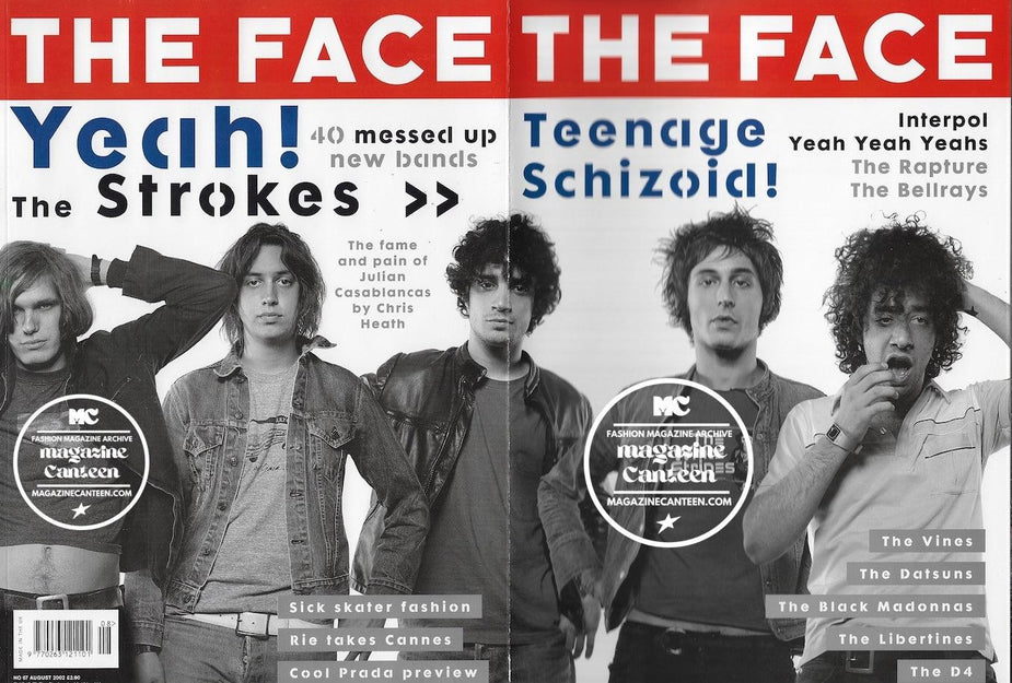 The Face Magazine 2002 - The Strokes Rie Rasmussen David Lachapelle ...