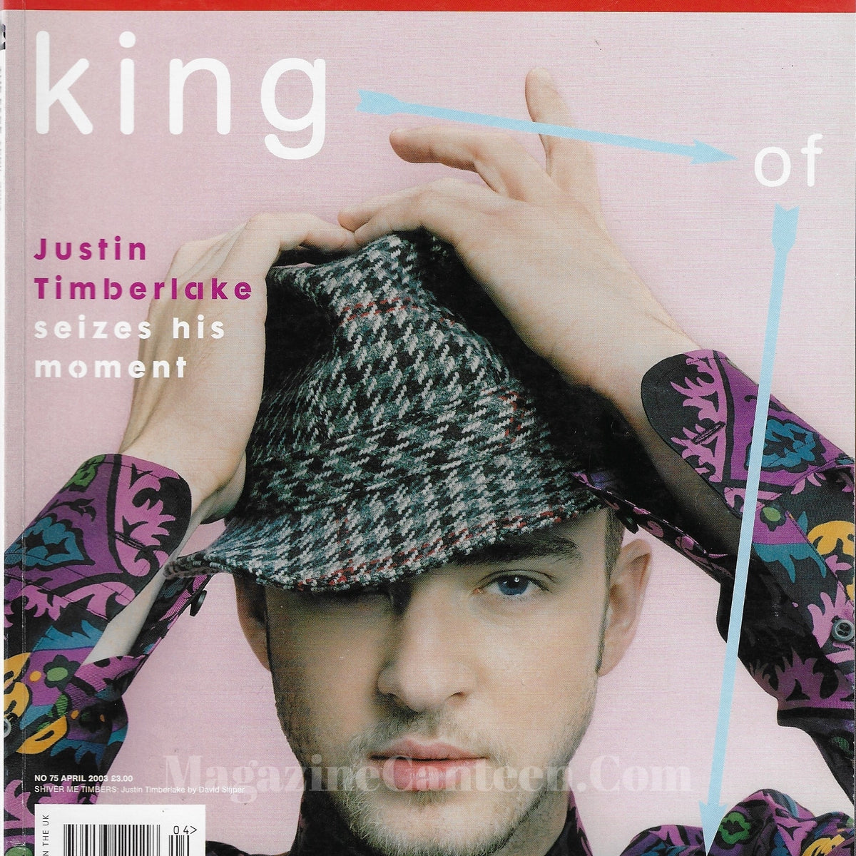 The Face Magazine 2003 - Justin Timberlake – magazine canteen
