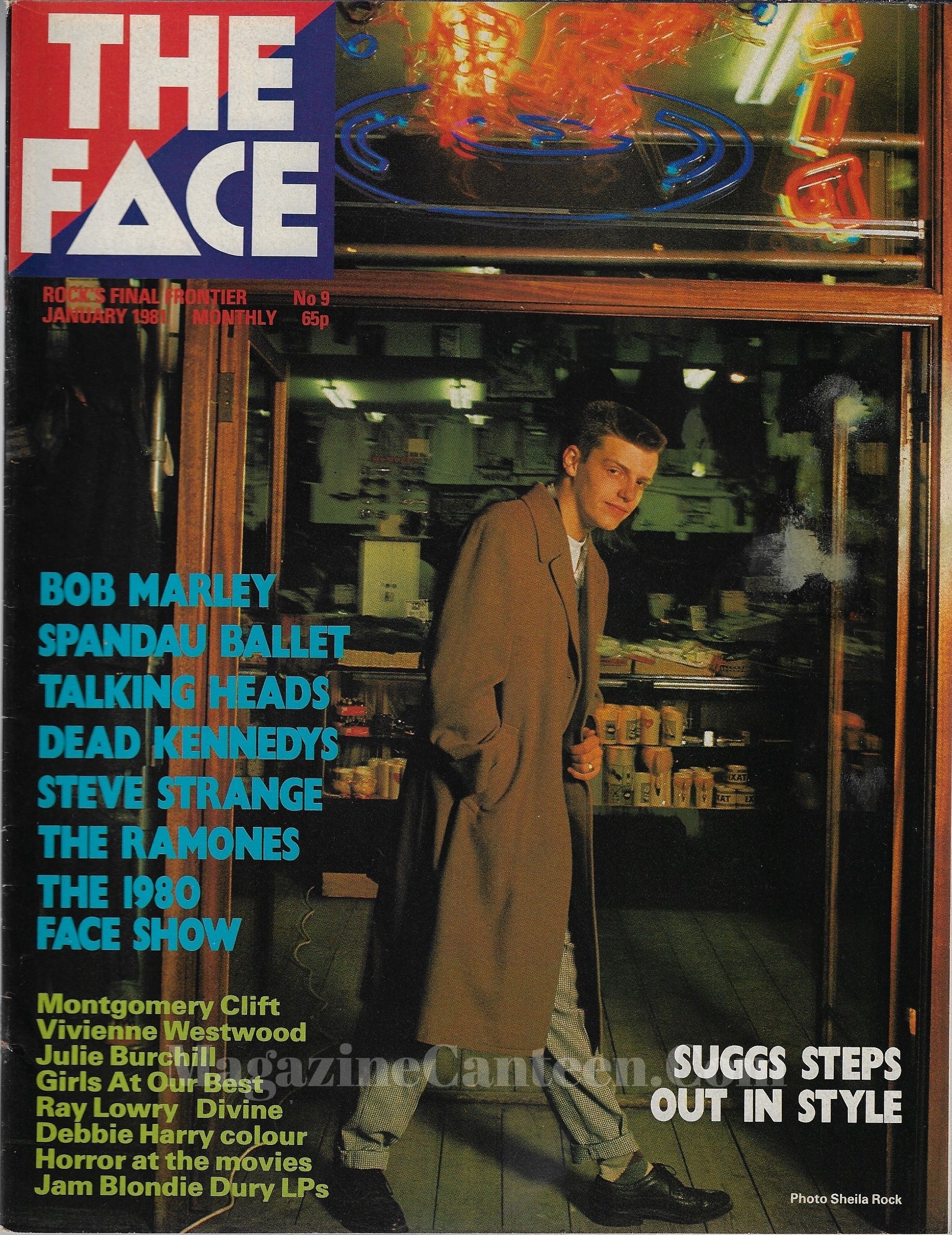 The Face Magazine 9 - Suggs Madness 1981 – magazine canteen