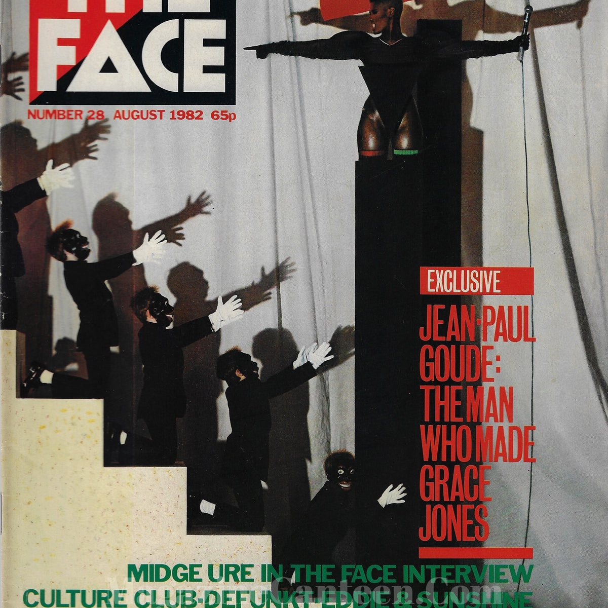 The Face Magazine 28 - Grace Jones 1982 – magazine canteen