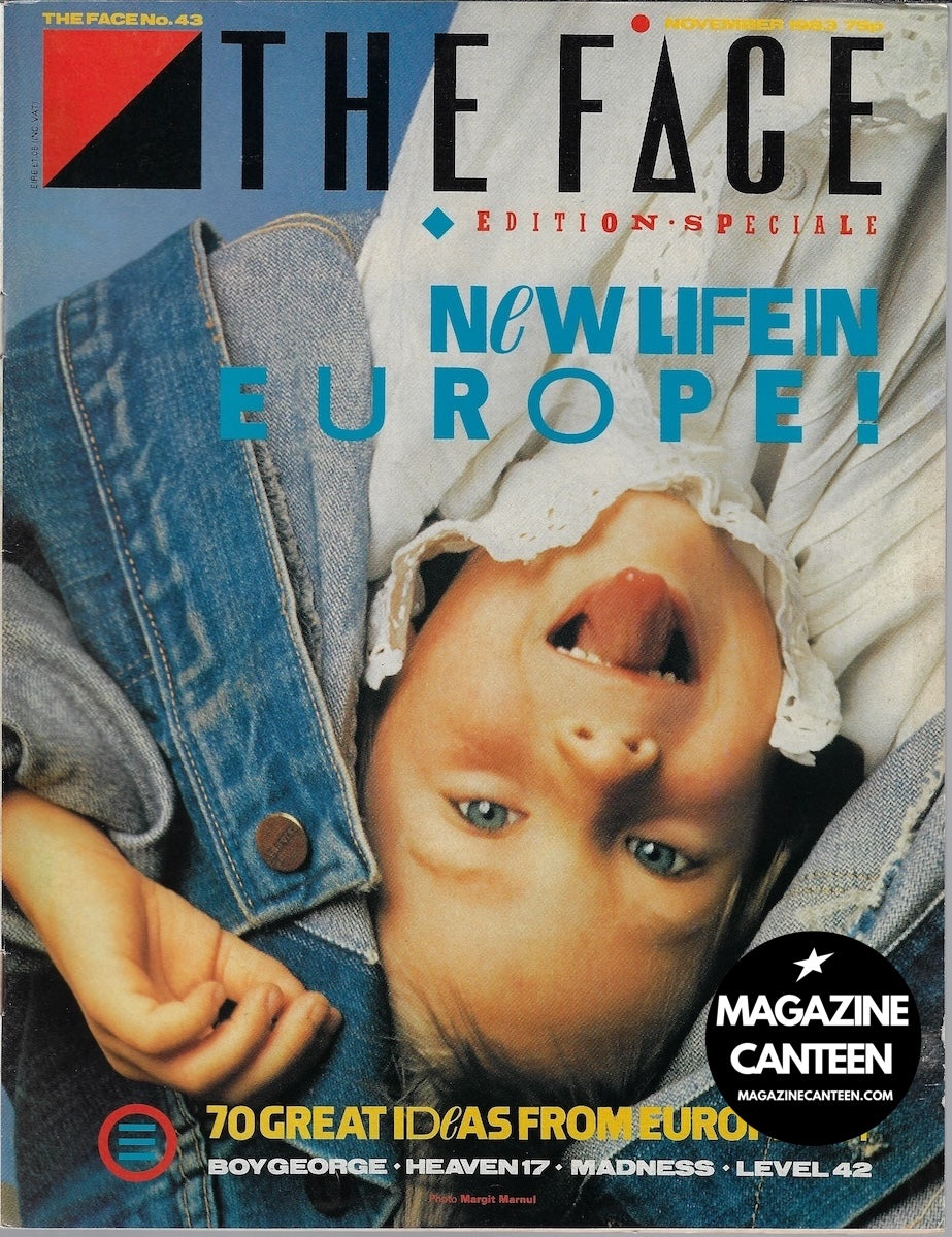 The Face Magazine Archive Vintage Back Issues Magazine Canteen