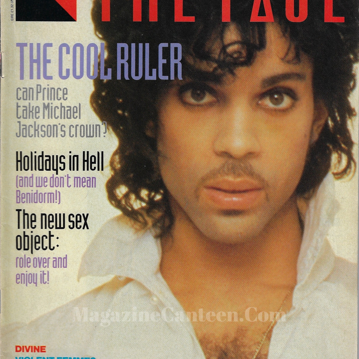 The Face Magazine 1984 - Prince – magazine canteen