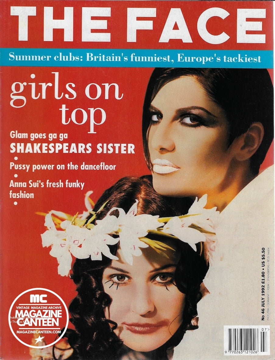 The Face Magazine 1992 - Shakespears Sister SIOBHAN FAHEY Madchen Amic ...