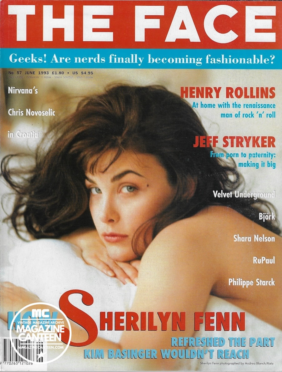 The Face Magazine 1993 - SHERILYN FENN Henry Rollins BJORK Jeff Stryke ...
