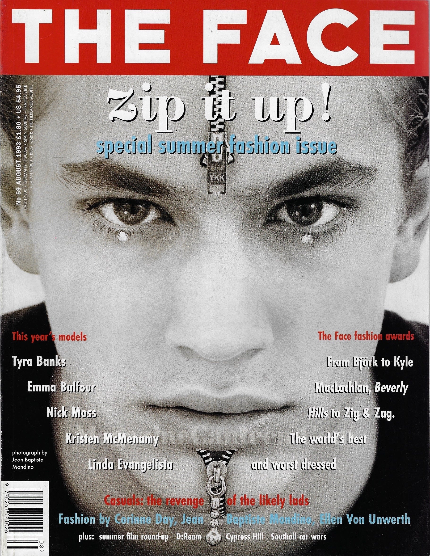 The Face Magazine 1993 - Jean Baptiste Mondino – magazine canteen