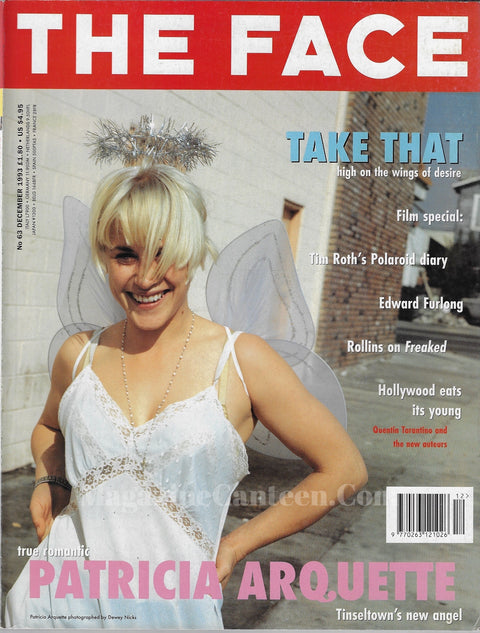 The Face Magazine 1993 - Patricia Arquette – magazine canteen