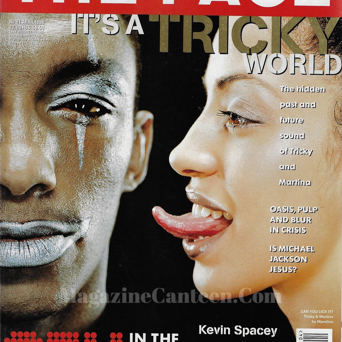 The Face Magazine 1996 - Tricky & Martina – magazine canteen