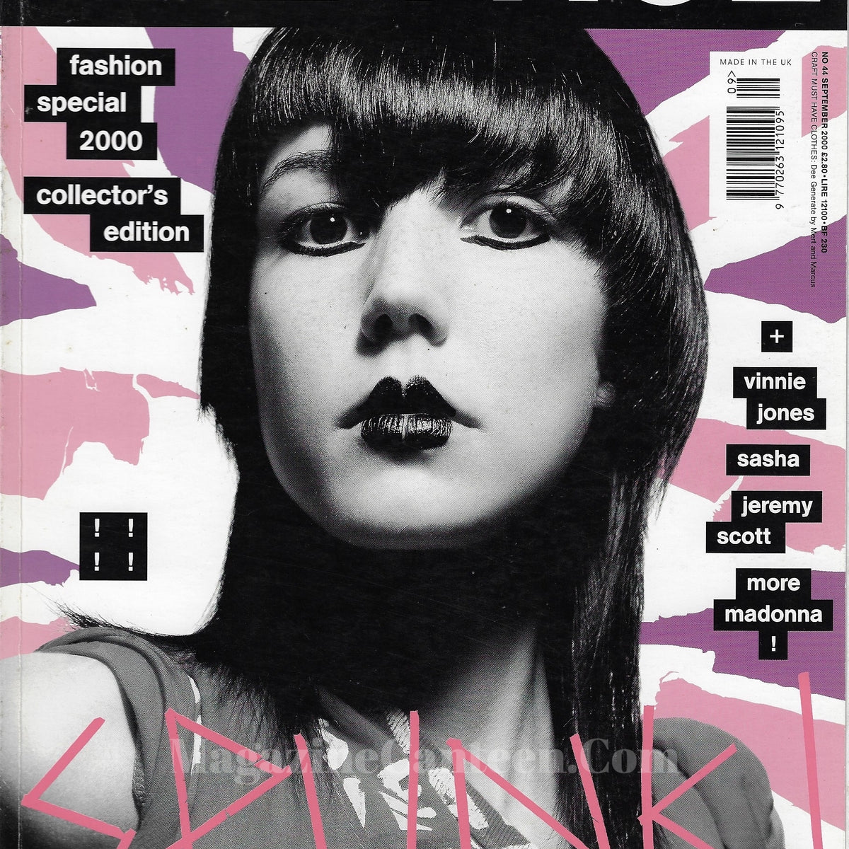 The Face Magazine 2000 - Dee Generate – magazine canteen