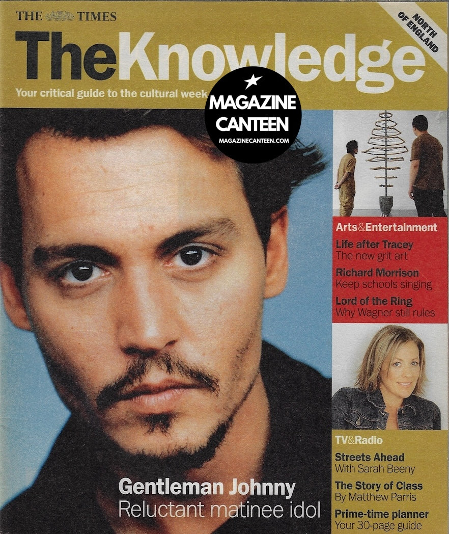 The Knowledge Magazine - Johnny Depp – magazine canteen