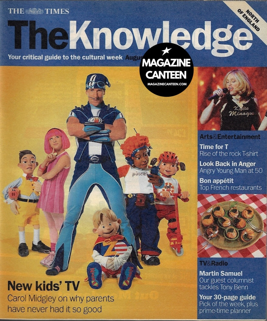 The Knowledge Magazine - Phil Daniels Terry Gilliam – magazine canteen