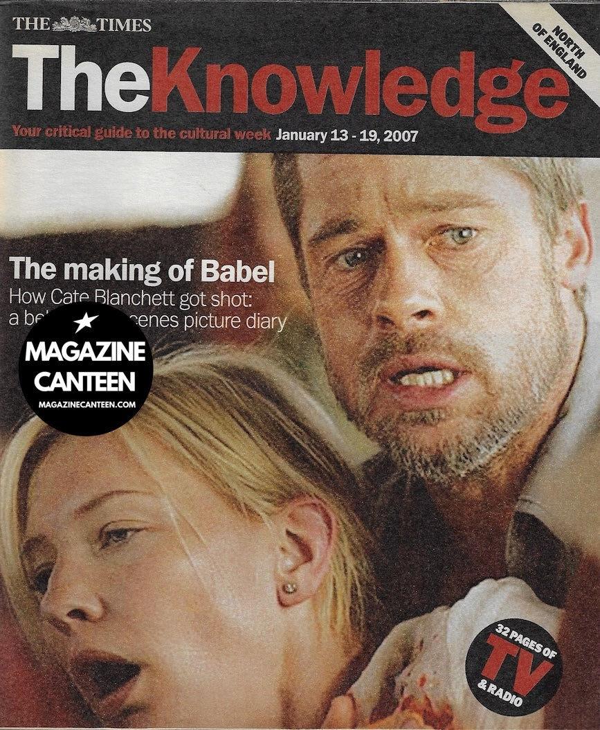 The Knowledge Magazine - BRAD PITT Cate Blanchett – magazine canteen