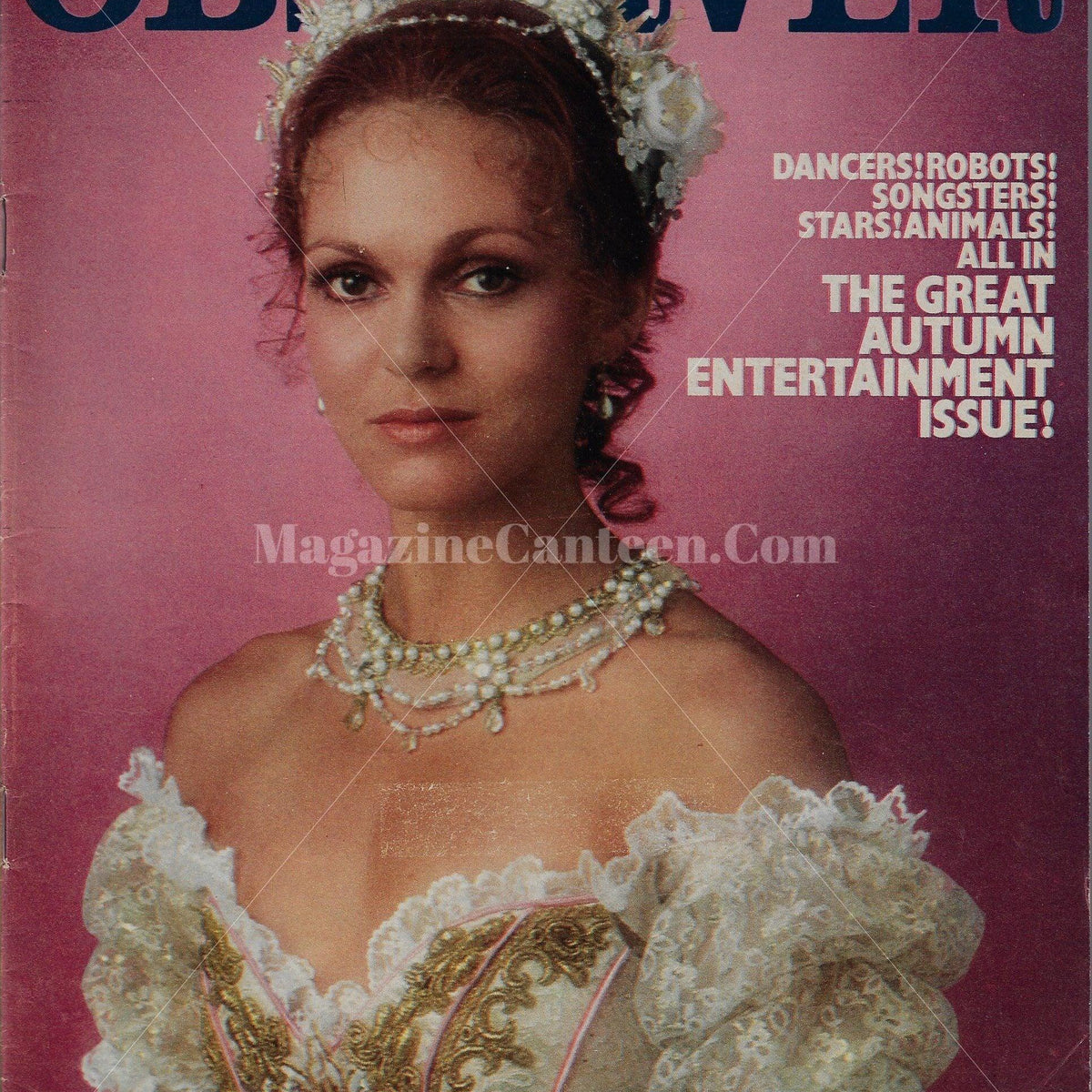 The Observer Magazine - Brian Duffy Koo Stark Star Wars – magazine canteen