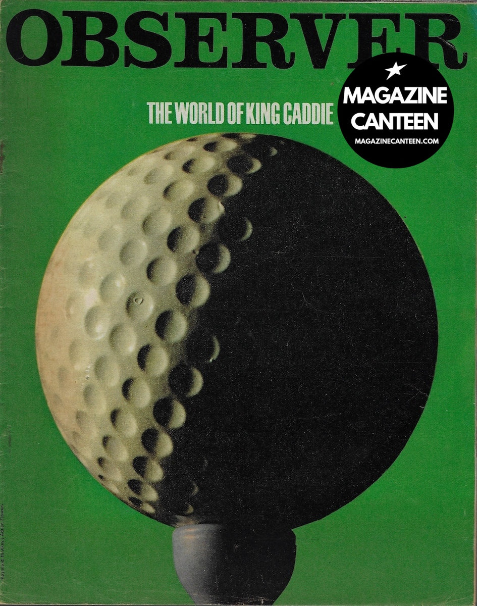 The Observer Magazine - Golf Adrian Flowers – magazine canteen