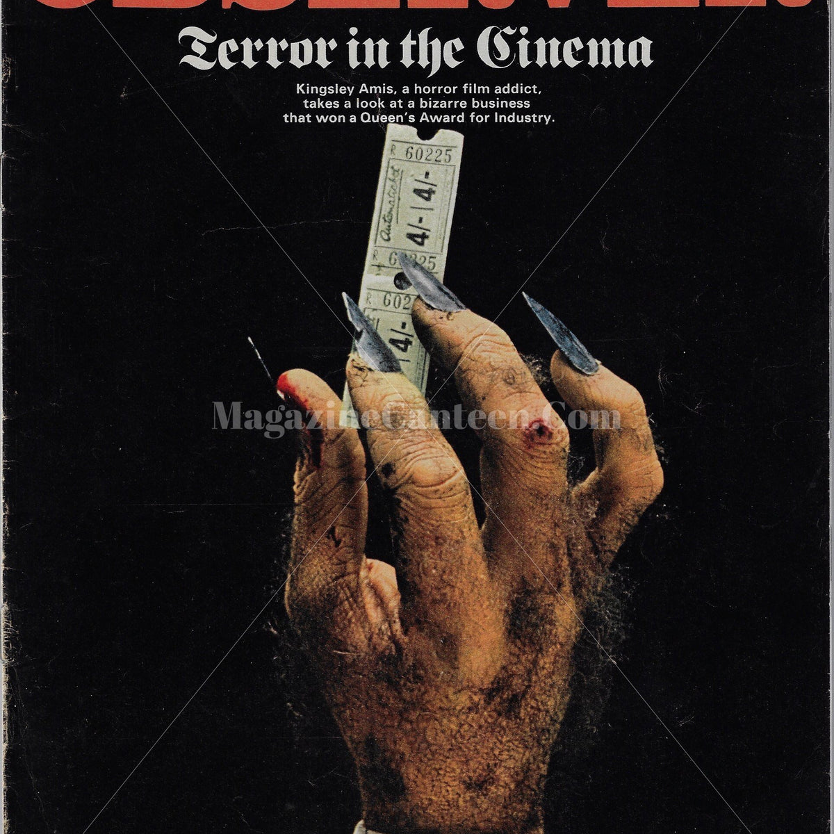 The Observer Magazine - Brian Duffy Horror – magazine canteen