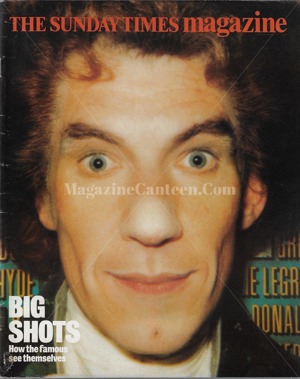 The Sunday Times Magazine - Ian McKellen Ray Honeyford Bradford ...