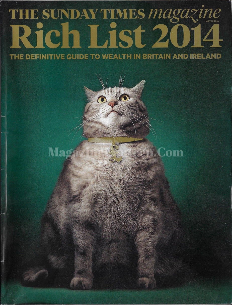 The Sunday Times Magazine - Rich List 2014 – magazine canteen