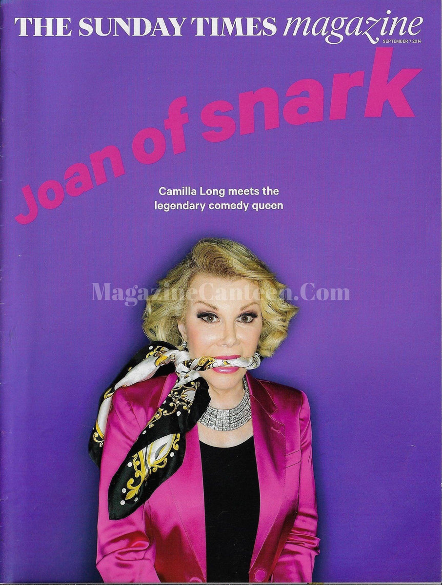 The Sunday Times Magazine - Joan Rivers – magazine canteen