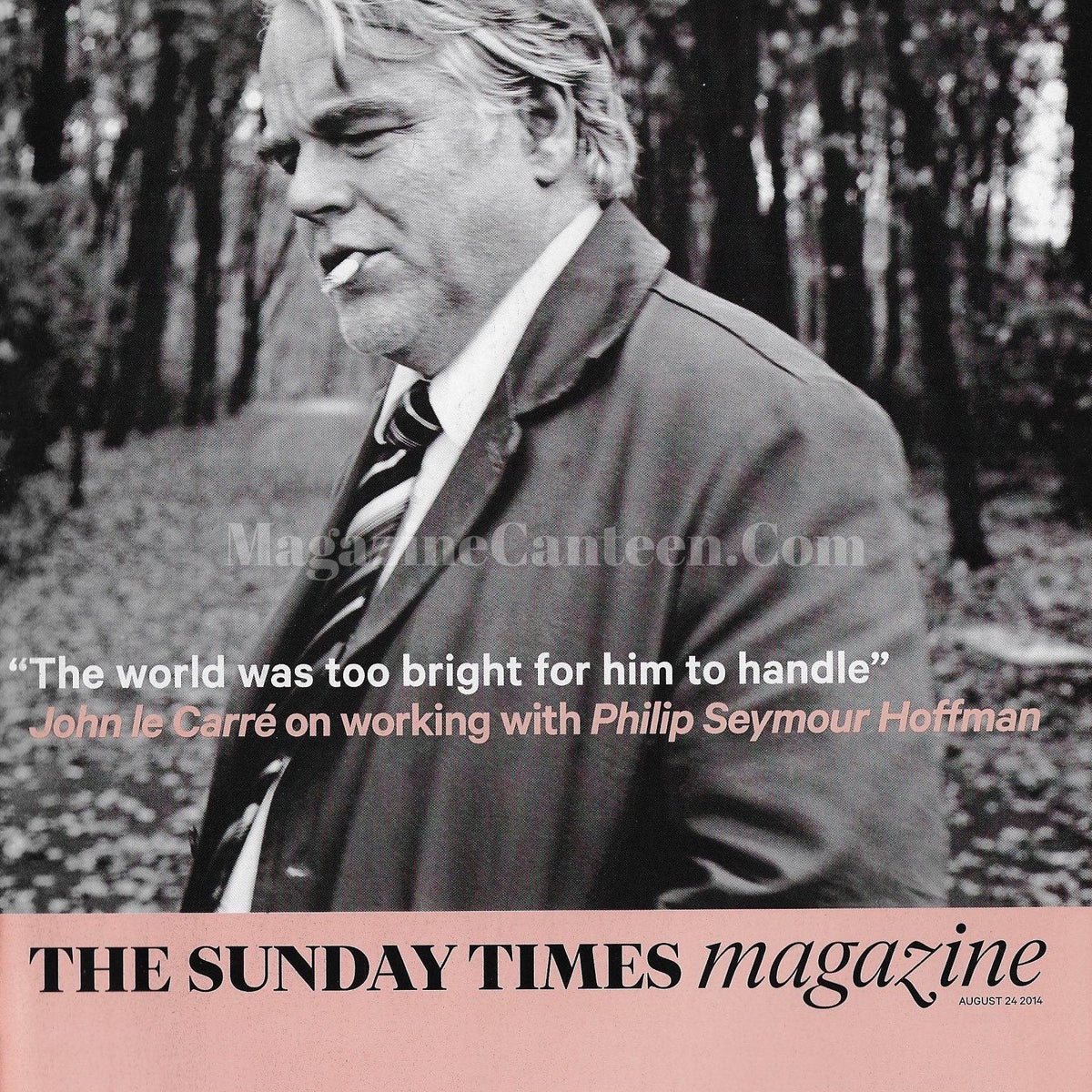 The Sunday Times Magazine - Philip Seymour Hoffman – magazine canteen