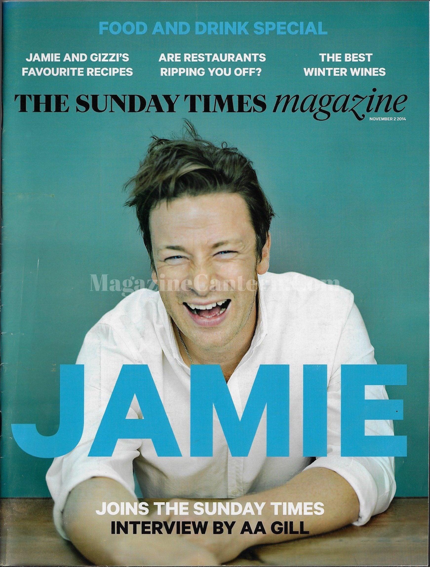 The Sunday Times Magazine - Jamie Oliver – magazine canteen
