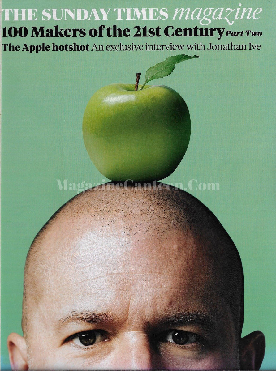 The Sunday Times Magazine - Jonathan Ive – magazine canteen