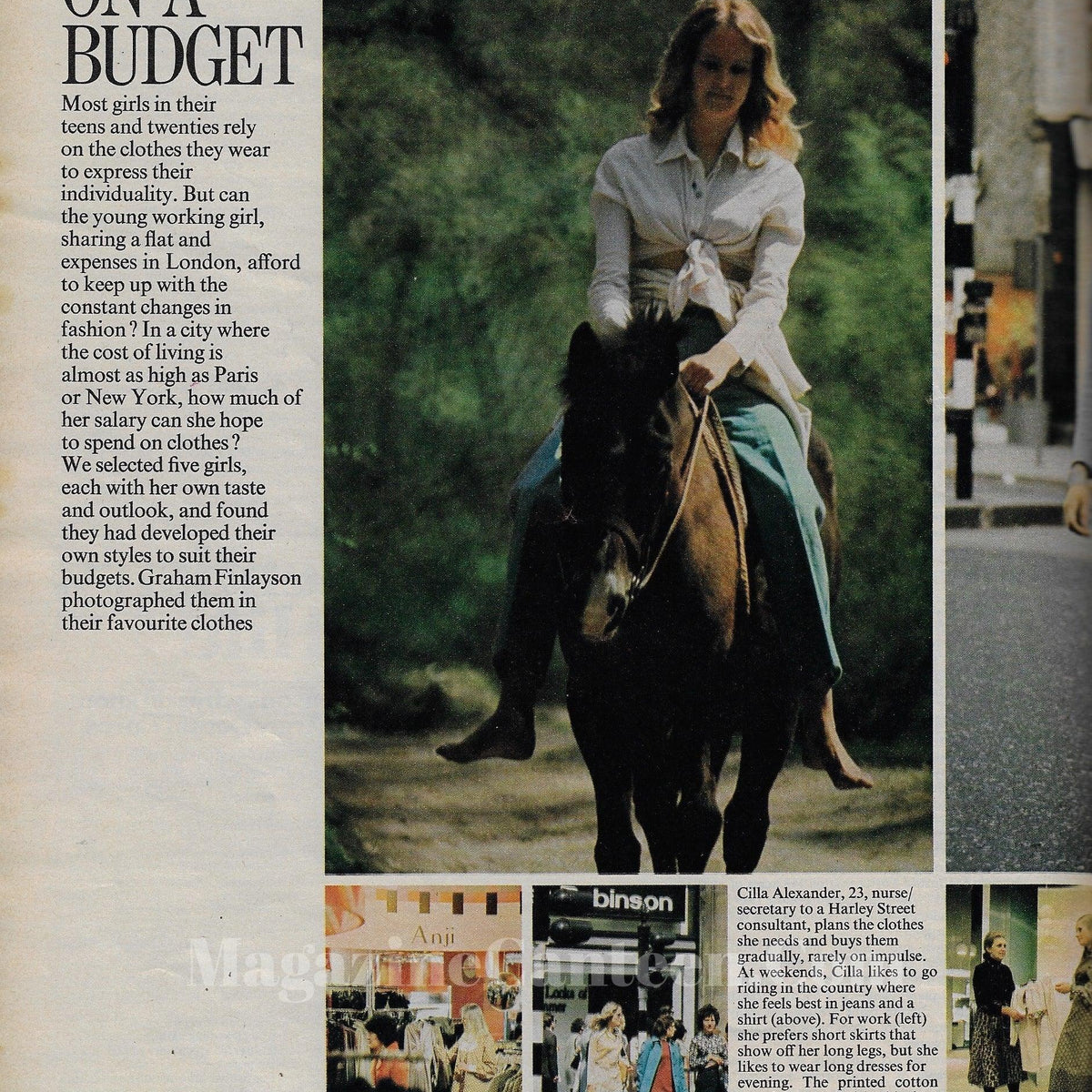 The Telegraph Magazine - Liz Tilberis Graham Finlayson – magazine canteen