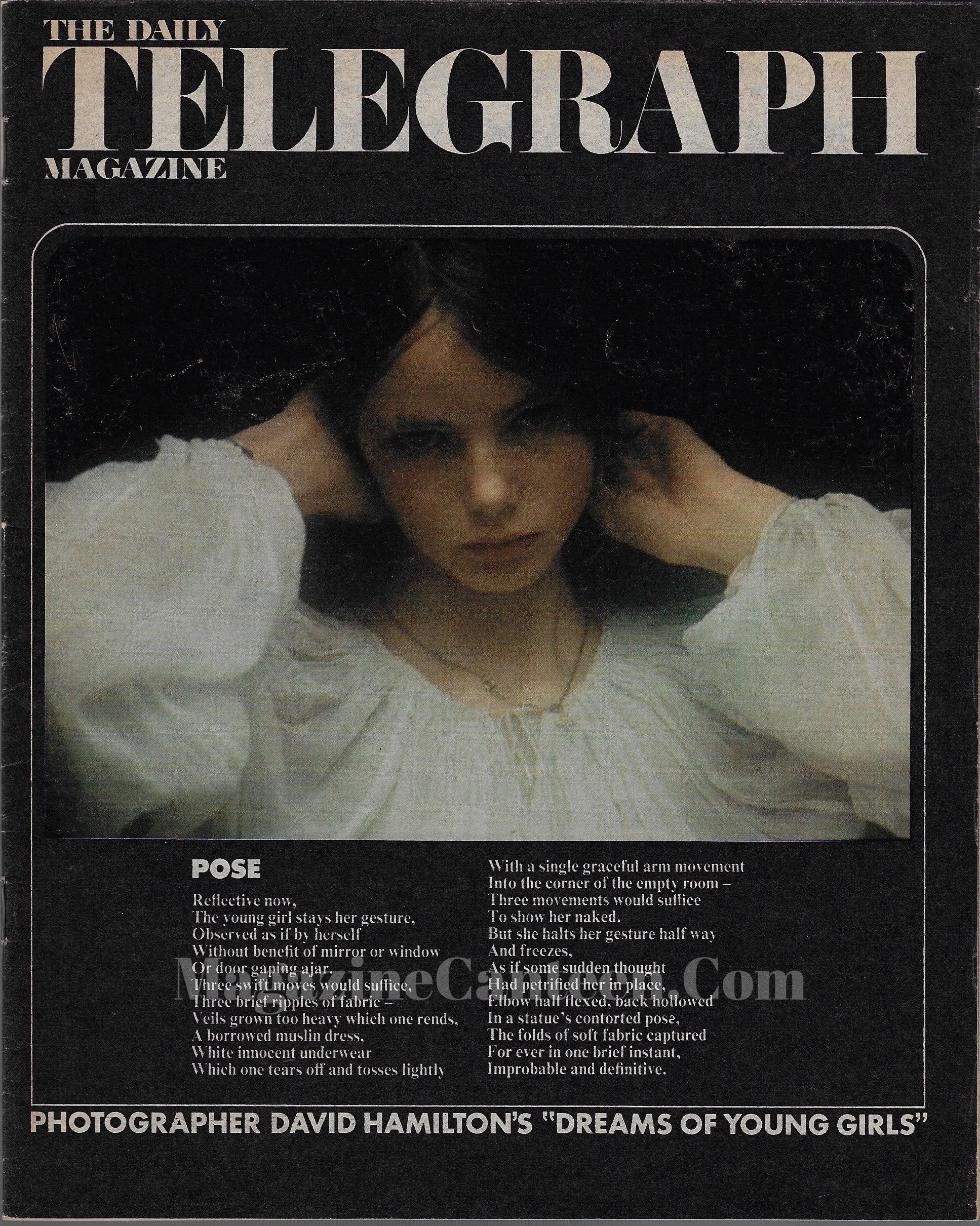 The Telegraph Magazine - David Hamilton – magazine canteen