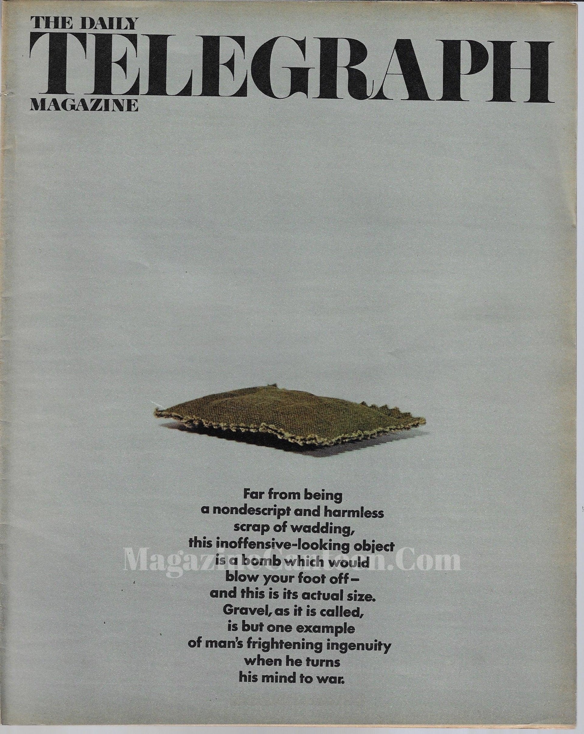 The Telegraph Magazine - Peter Lavery – magazine canteen
