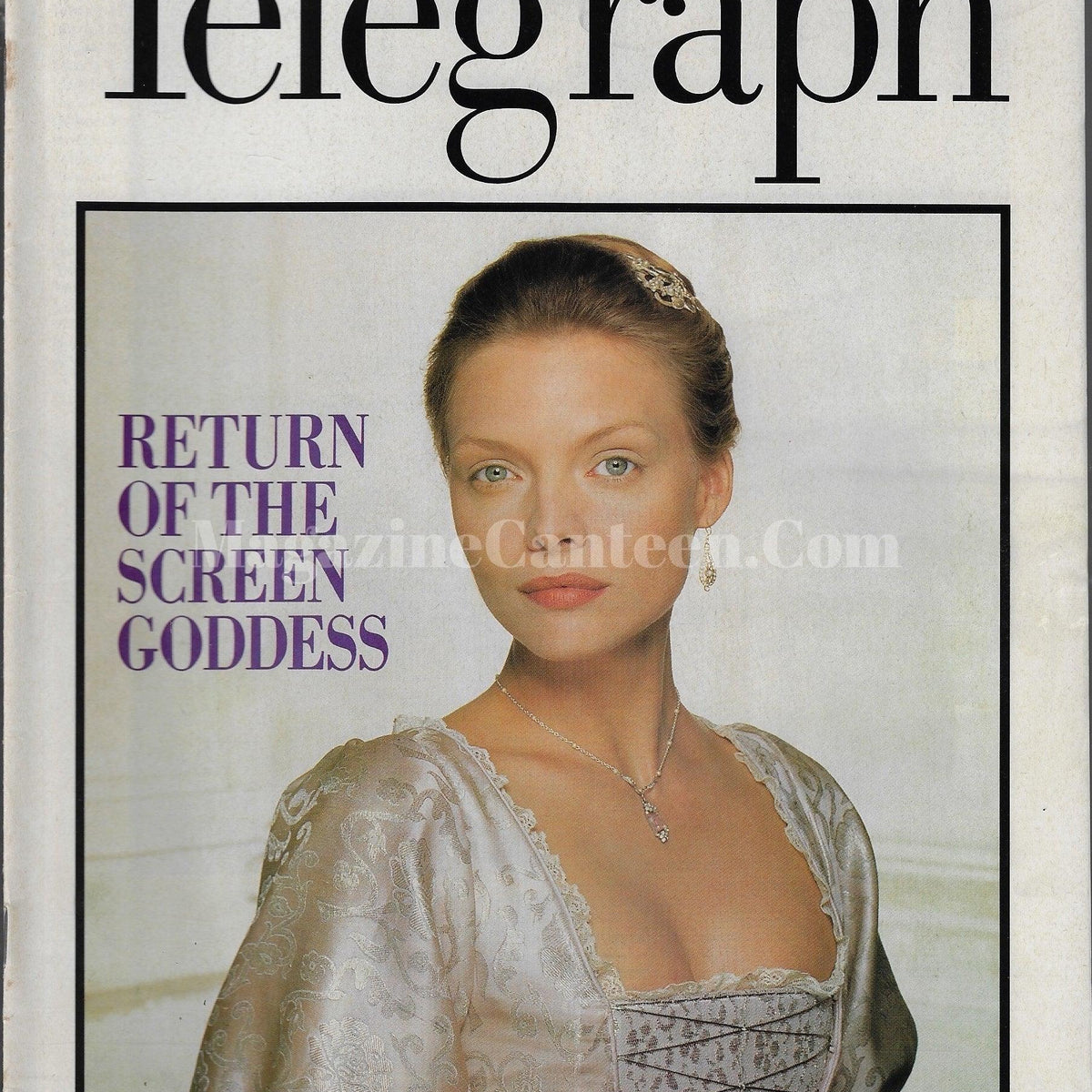 The Telegraph Magazine - Michelle Pfeiffer – magazine canteen