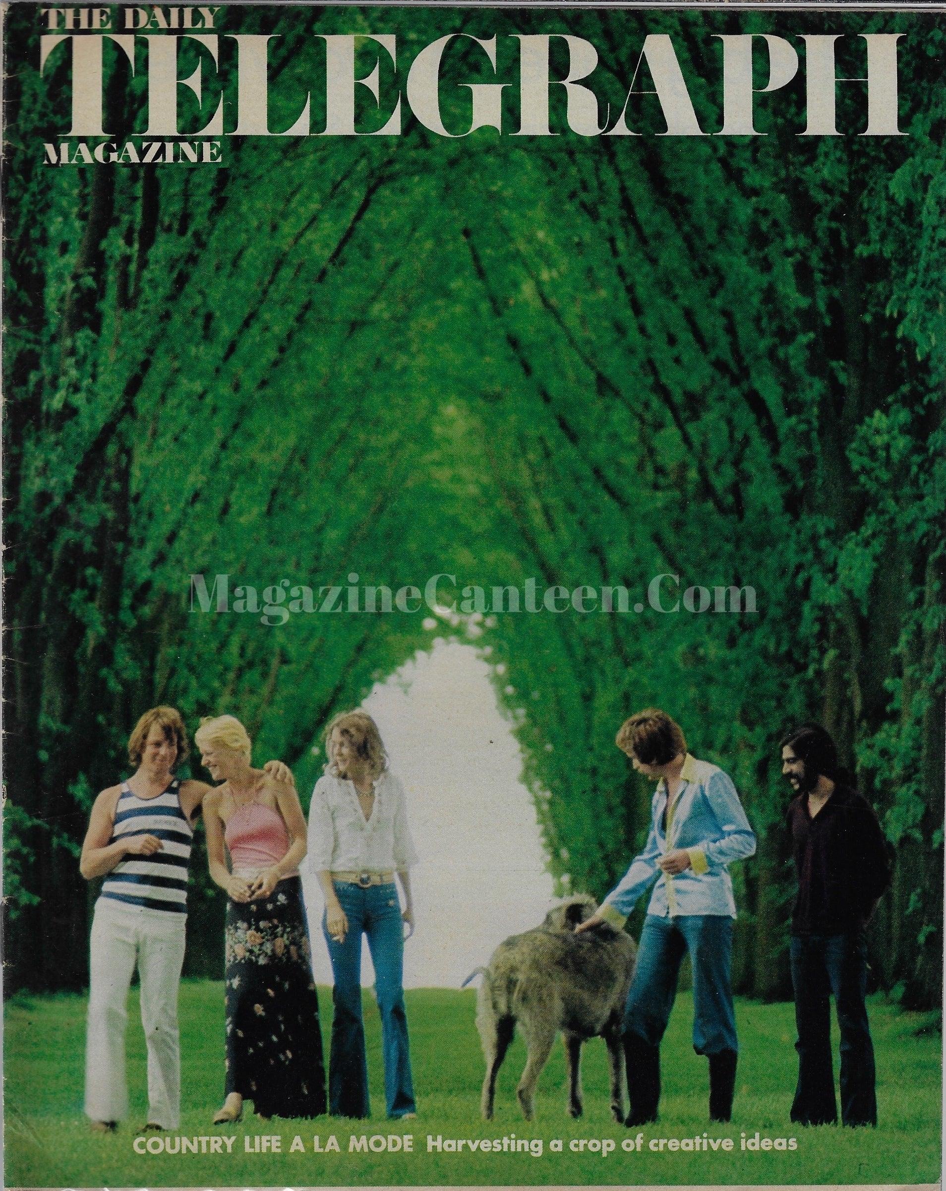 The Telegraph Magazine - Gilbert O'Sullivan – magazine canteen