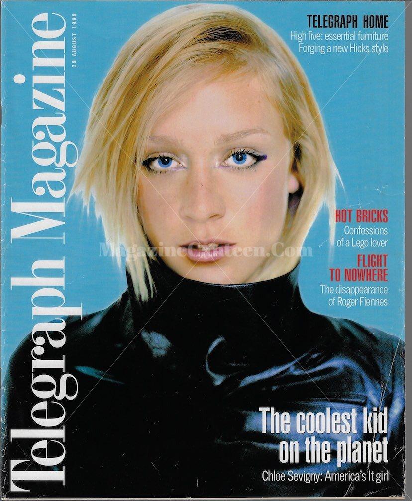 The Telegraph Magazine - Chloe Sevigny Damian Elwes – magazine canteen