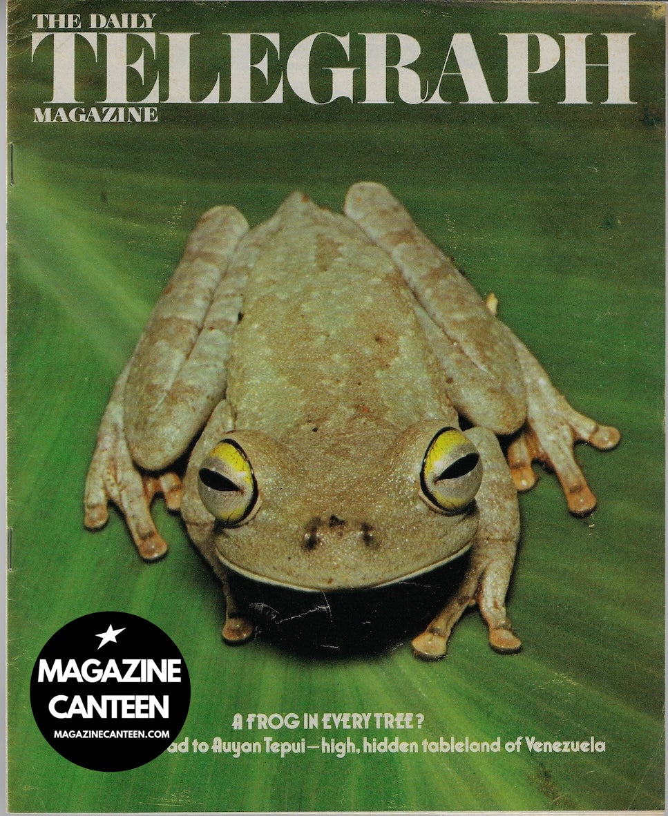 The Telegraph Magazine - Adrian Warren Frog – magazine canteen