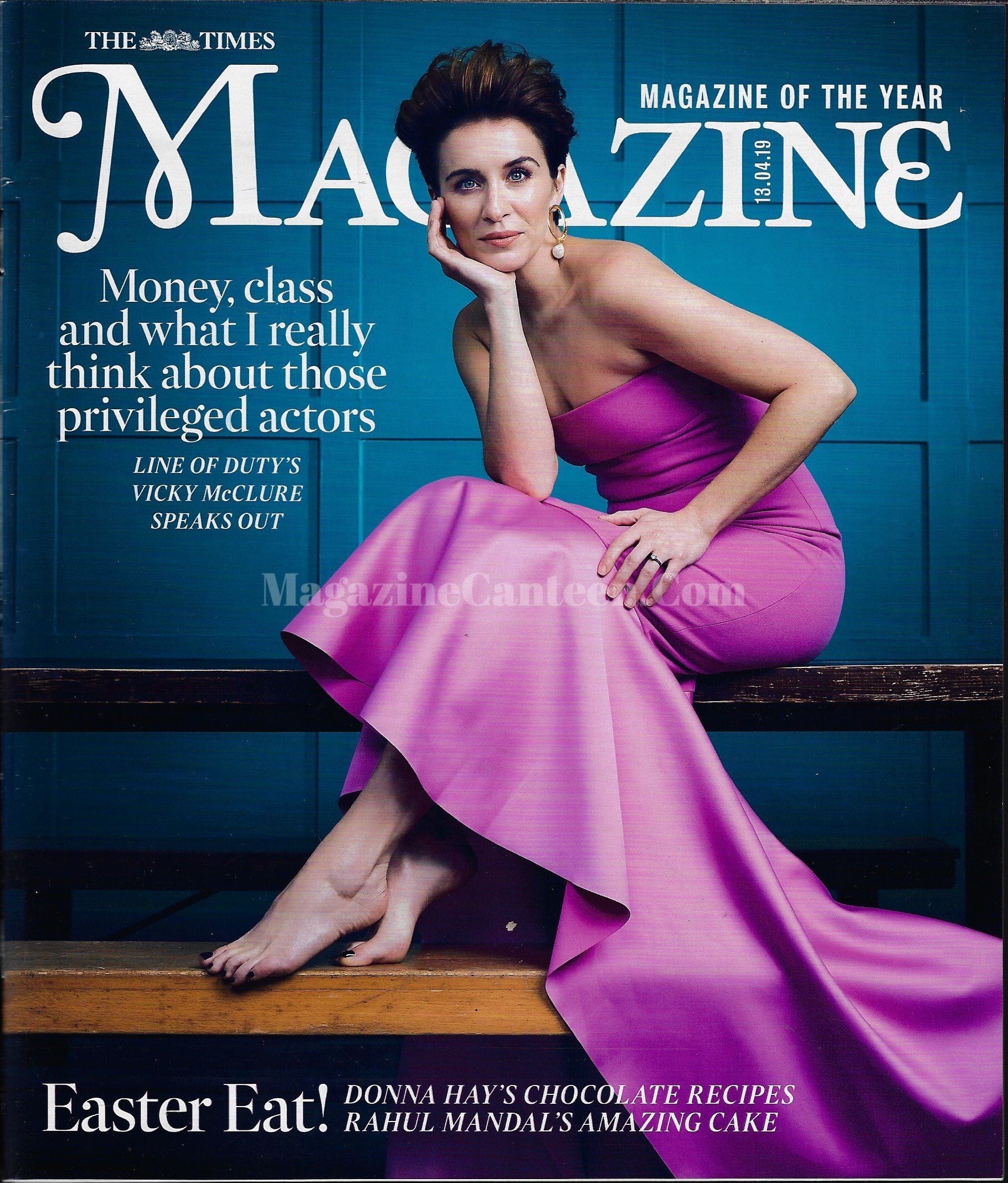 The Times Magazine - Vicky McClure – magazine canteen