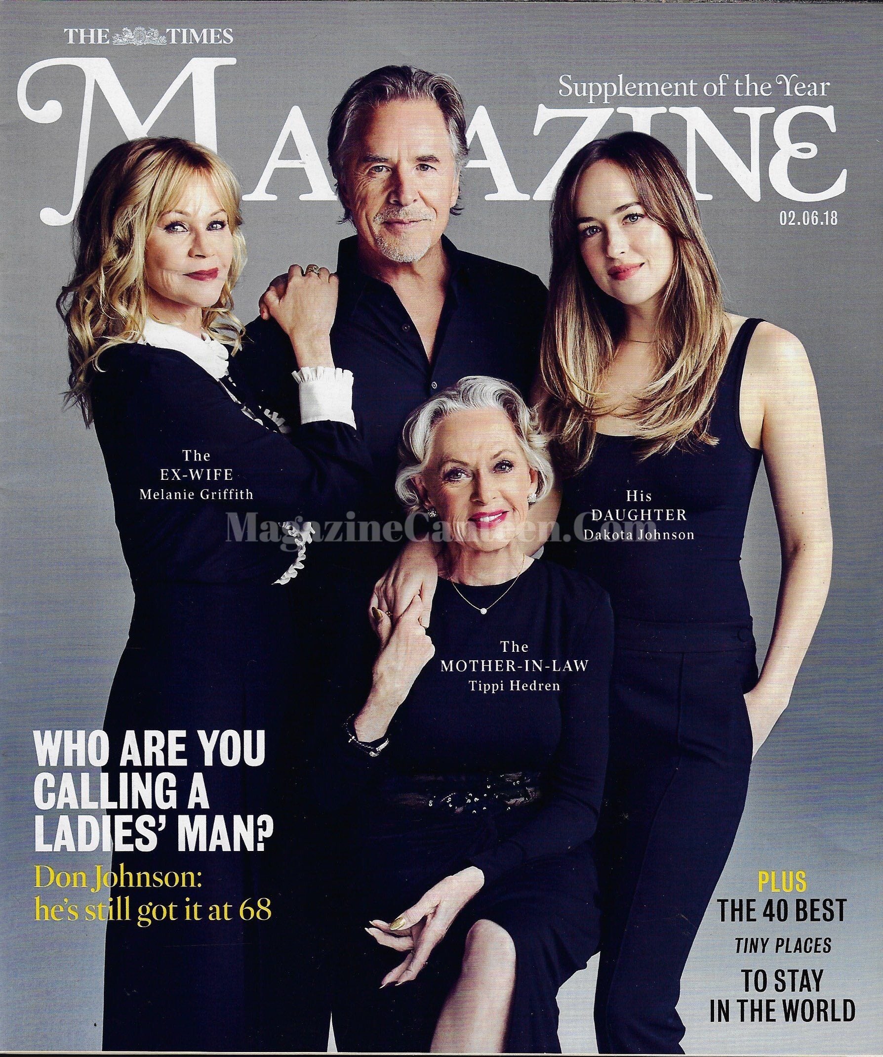 The Times Magazine - Don Johnson – magazine canteen