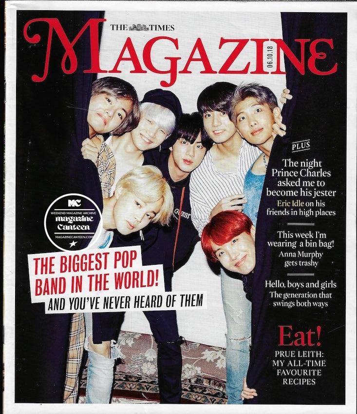 The Times Magazine - BTS Eric Idle – magazine canteen