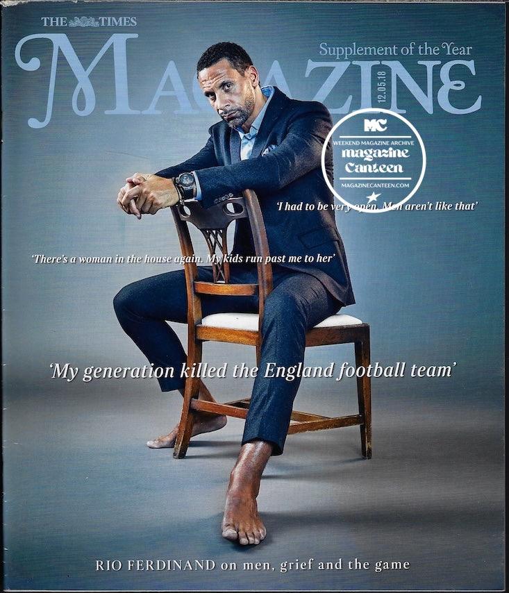 The Times Magazine - Rio Ferdinand – magazine canteen