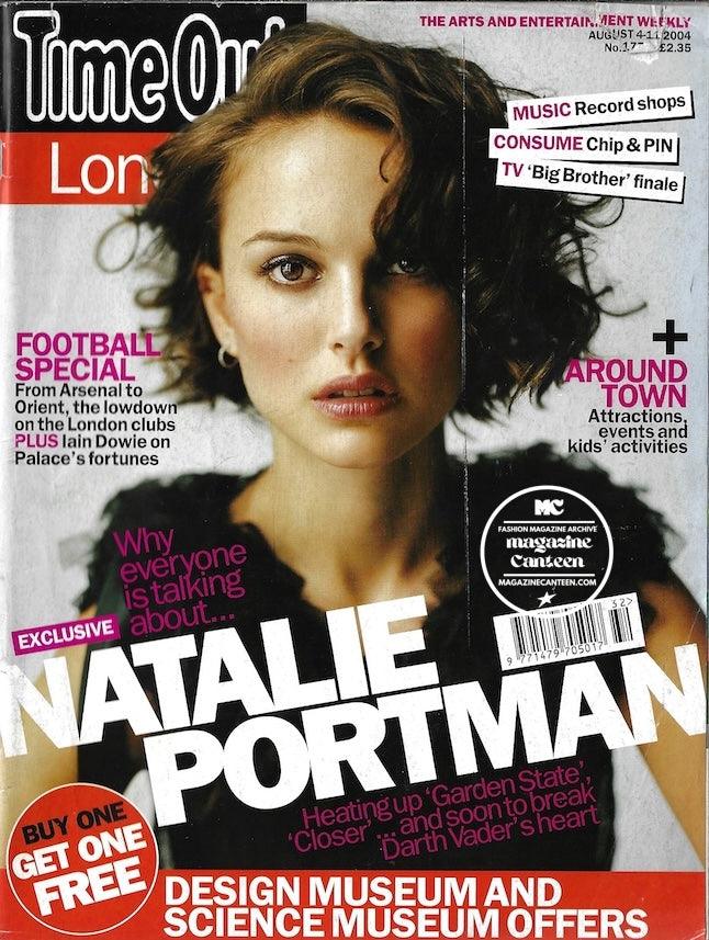 Time Out Magazine - Natalie Portman – magazine canteen