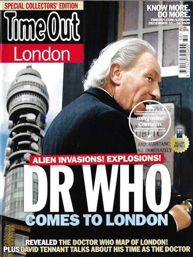 Time Out Magazine - Dr Who William Hartnell – magazine canteen