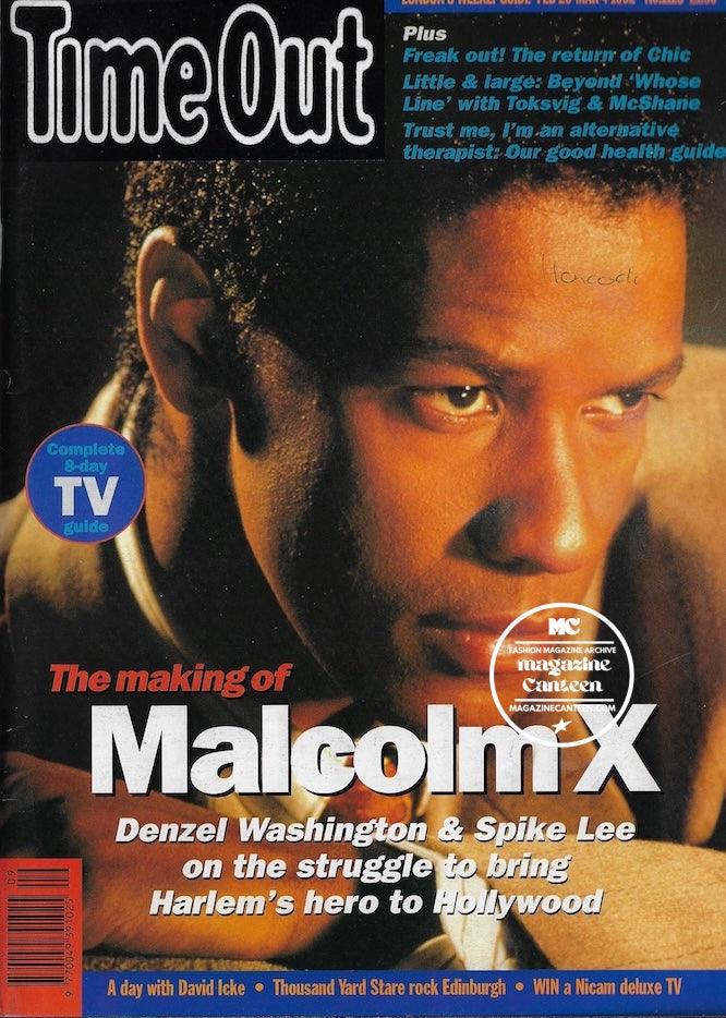 Time Out Magazine - Denzel Washington NILE RODGERS Sandi Toksvig ...