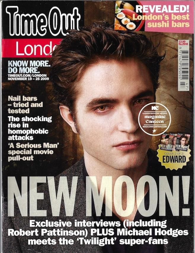 Time Out Magazine - Robert Pattinson – magazine canteen