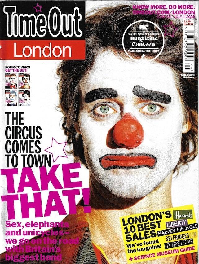 Time Out Magazine - HOWARD DONALD Take That – magazine canteen