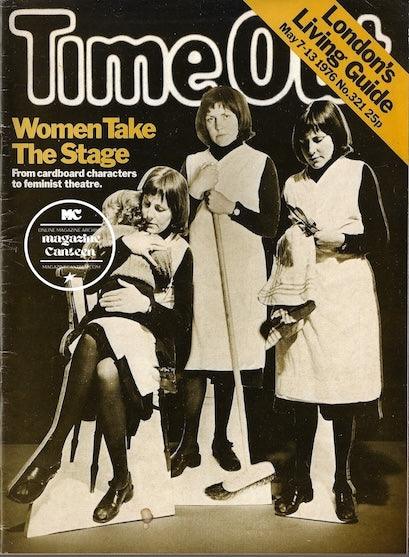 Time Out Magazine - Roger Perry Ann McFerran Mandy Merck – magazine canteen