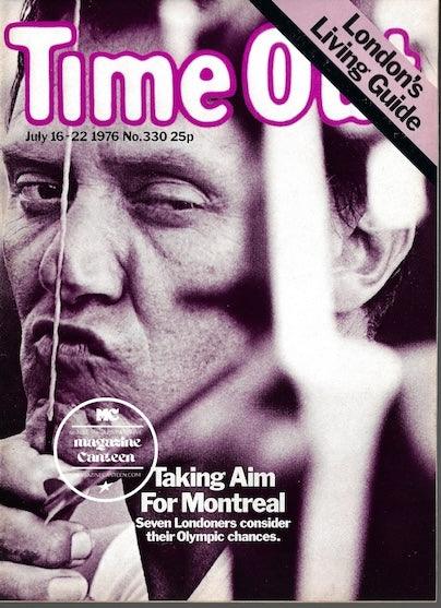Time Out Magazine - Paul Nicholls DAVE PINK Martha Graham FRED SMALLBO ...