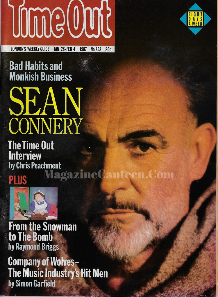 Time Out Magazine - Sean Connery – magazine canteen
