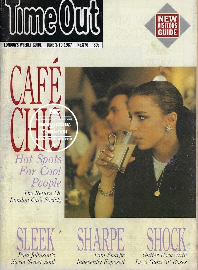 Time Out Magazine - Guns N Roses TOM SHARPE Paul Johnson – magazine canteen