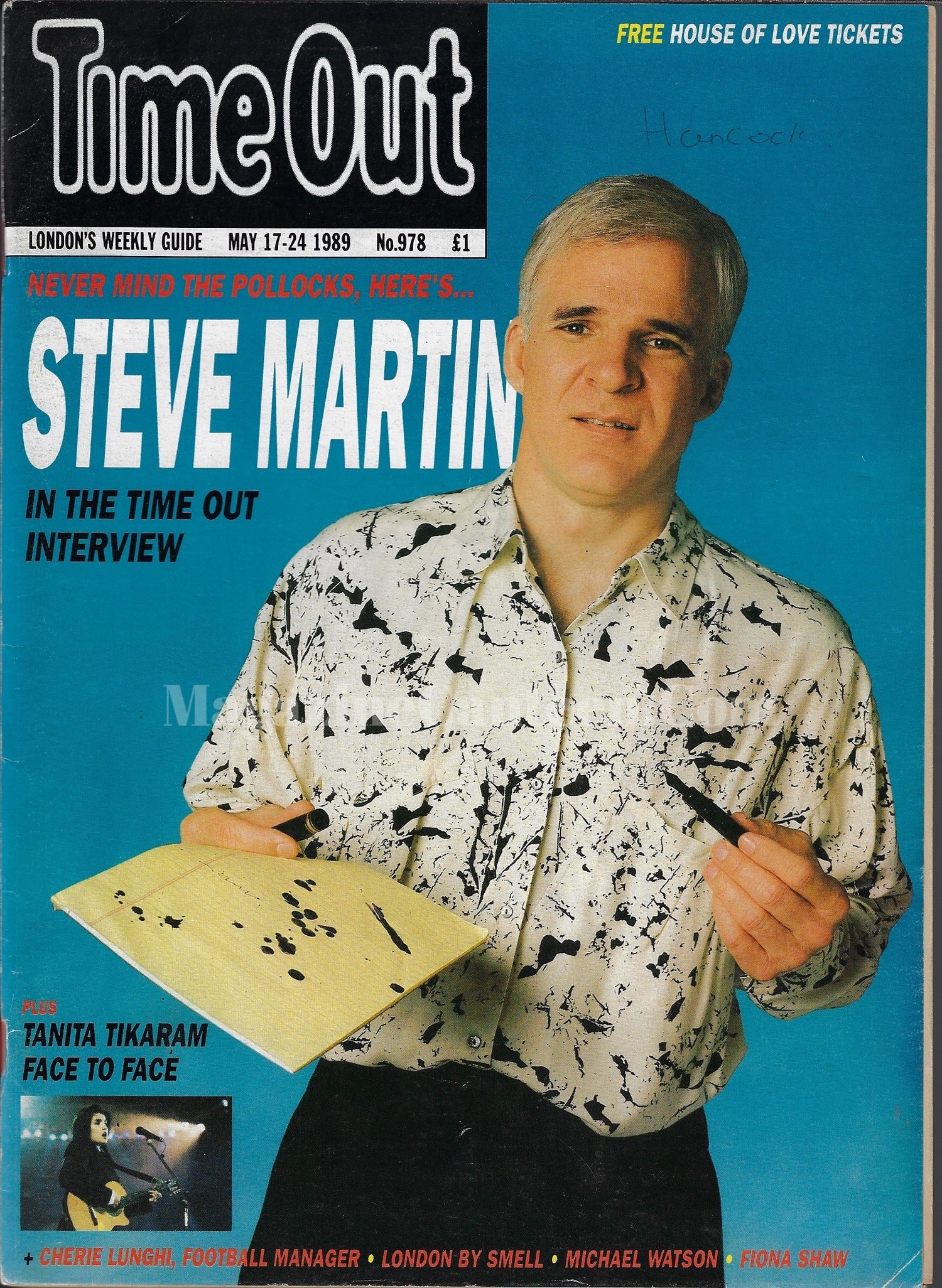 Time Out Magazine - Steve Martin – magazine canteen