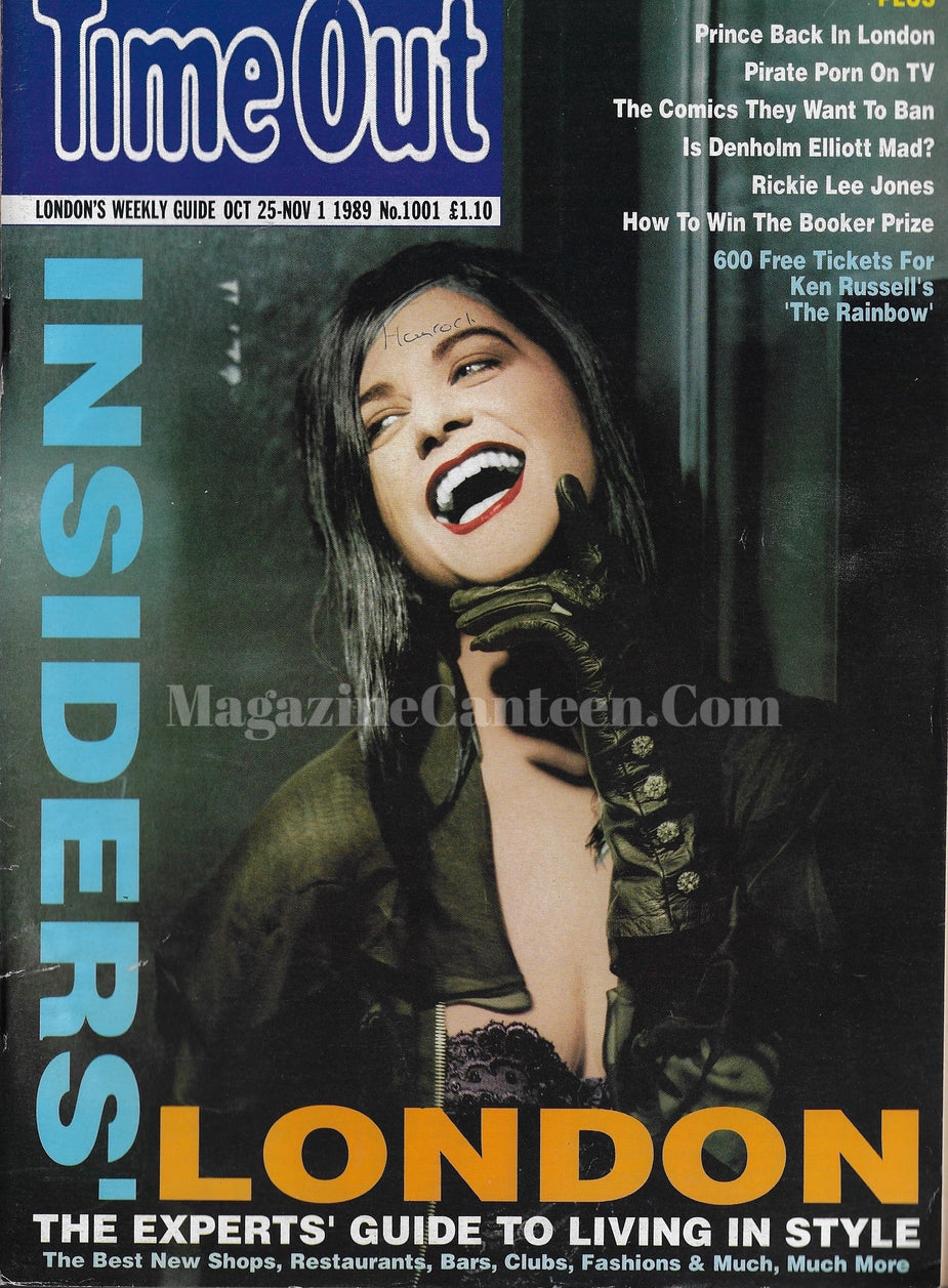 Time Out Magazine - Denholm Elliott – magazine canteen