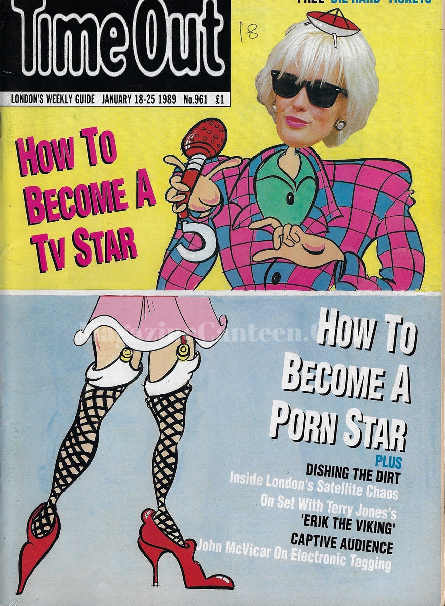 Time Out Magazine - Terry Jones – magazine canteen