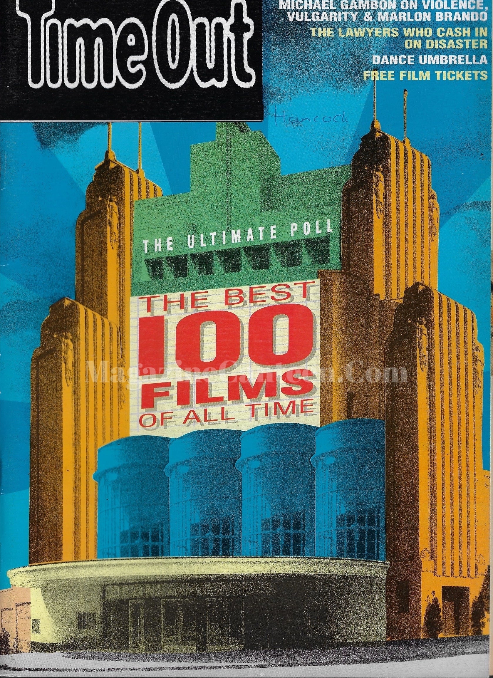 Time Out Magazine - Michael Gambon – magazine canteen