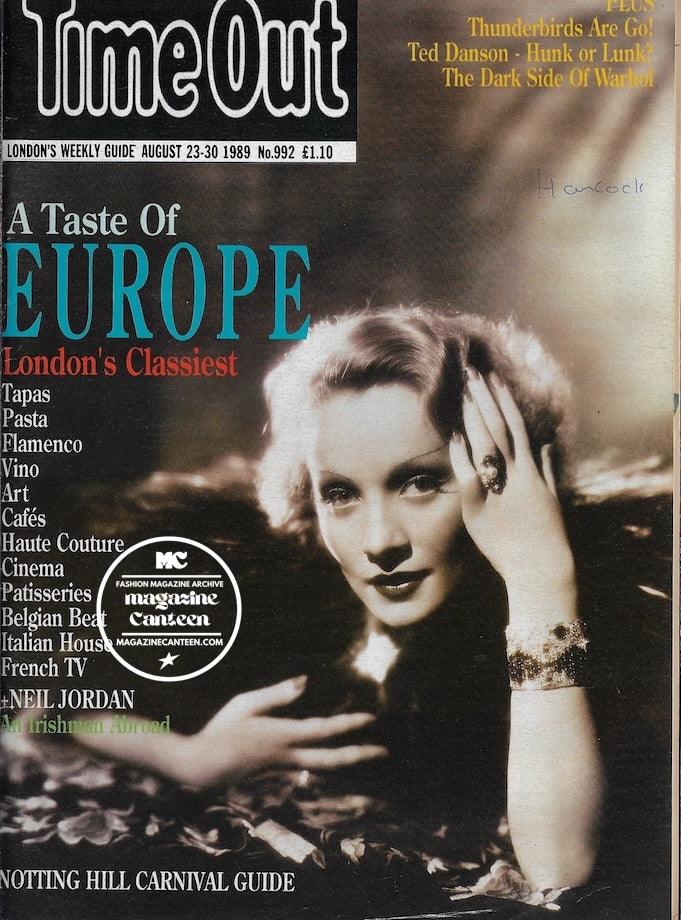 Time Out Magazine - Ted Danson GERRY ANDERSON Thunderbirds RAY PETRI ...